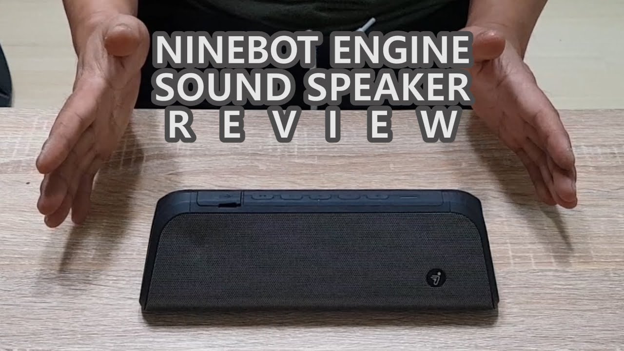 Ninebot engine sound speaker review / 나인봇 엔진 사운드 스피커 리뷰 - YouTube