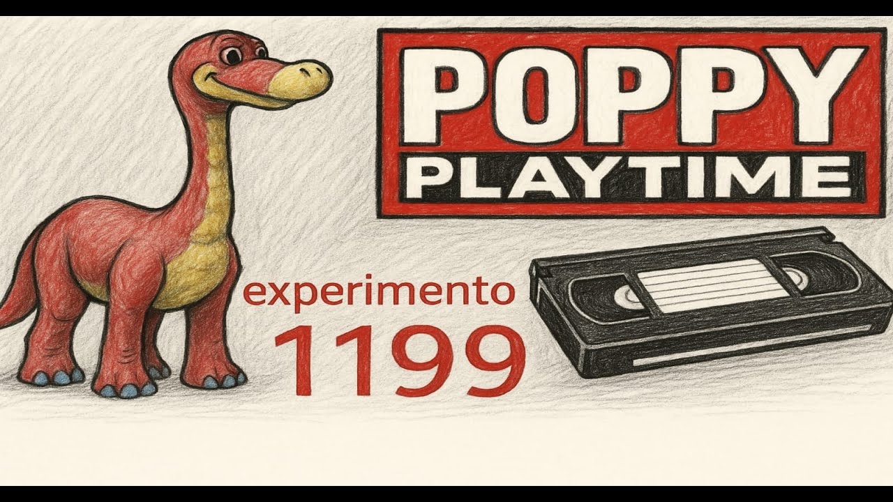 VHS de poppy playtime de experimento 1199 O BRON - YouTube
