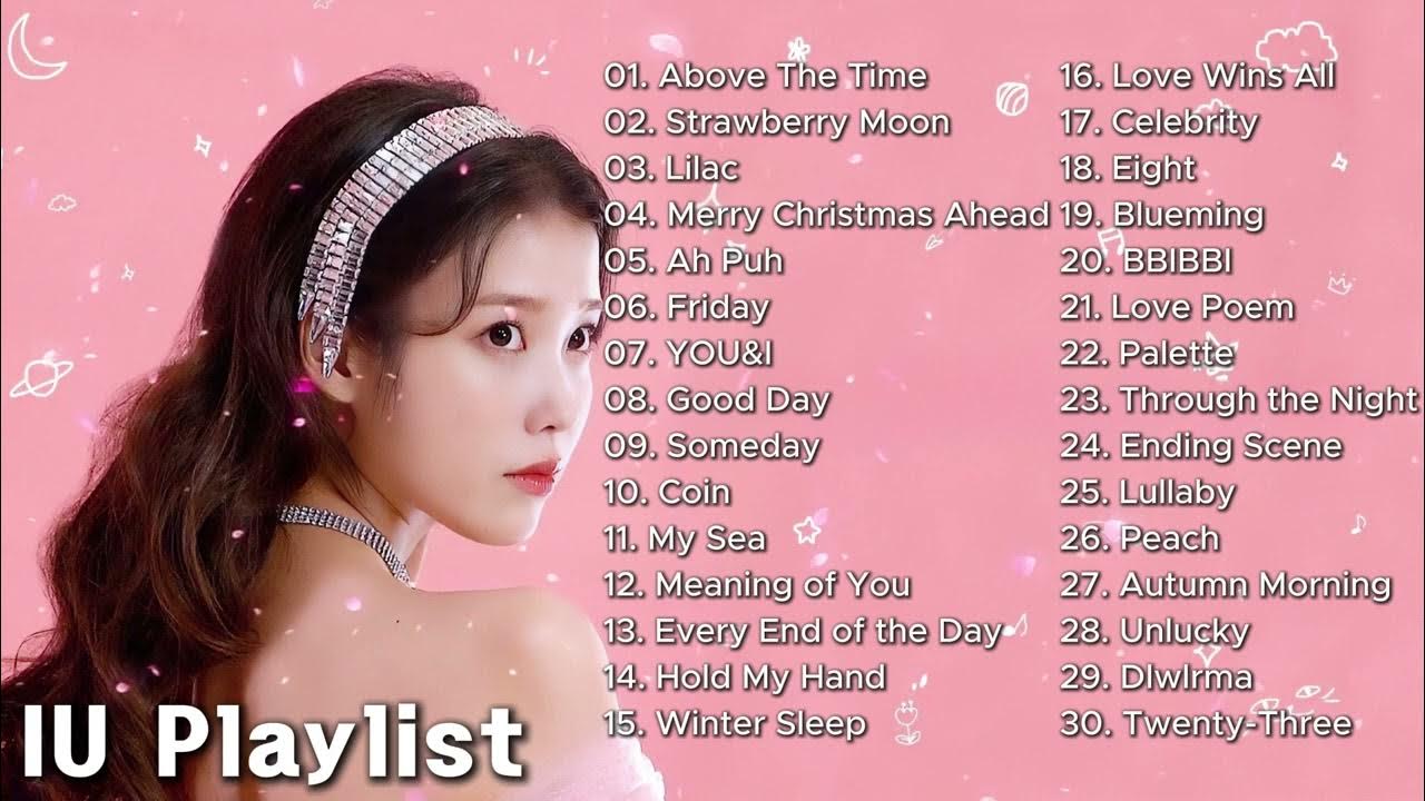 아이유 노래모음 가사포함 IU Playlist Korean Lyrics - YouTube