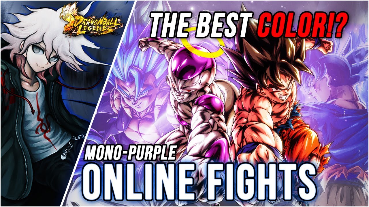 (Dragonball Legends) IS MONO-PURPLE THE BEST COLOR IN THIS META? - YouTube