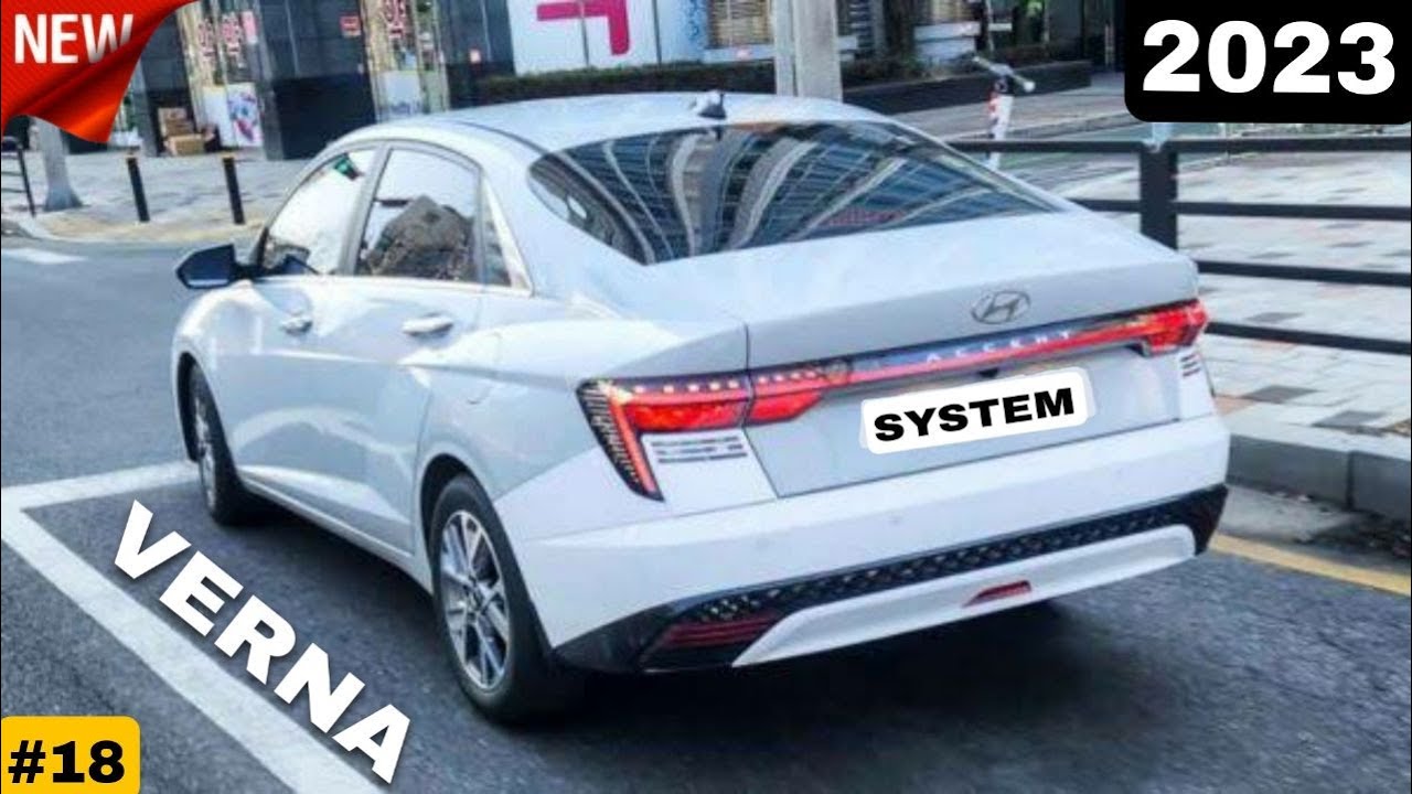 Verna 2023 New Facelift | Next Generation Verna Is Here! - YouTube