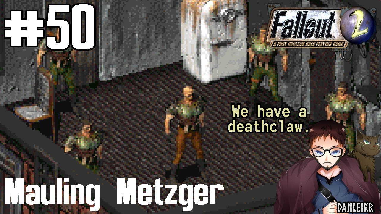 Mauling Metzger - Fallout 2 Let's Play - Episode #50 - YouTube