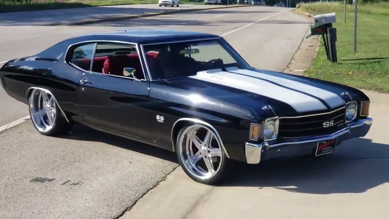 NFL 25 PRO RIDERS- Kent's 72 Chevelle ss, Budnik Wheels - YouTube