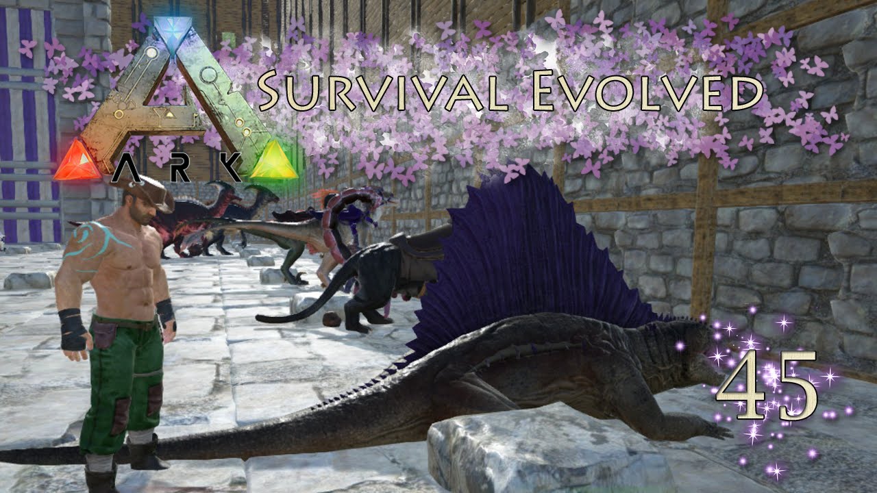ARK: Survival Evolved | Ep. 45 | Amethyst the Dimetrodon! - YouTube