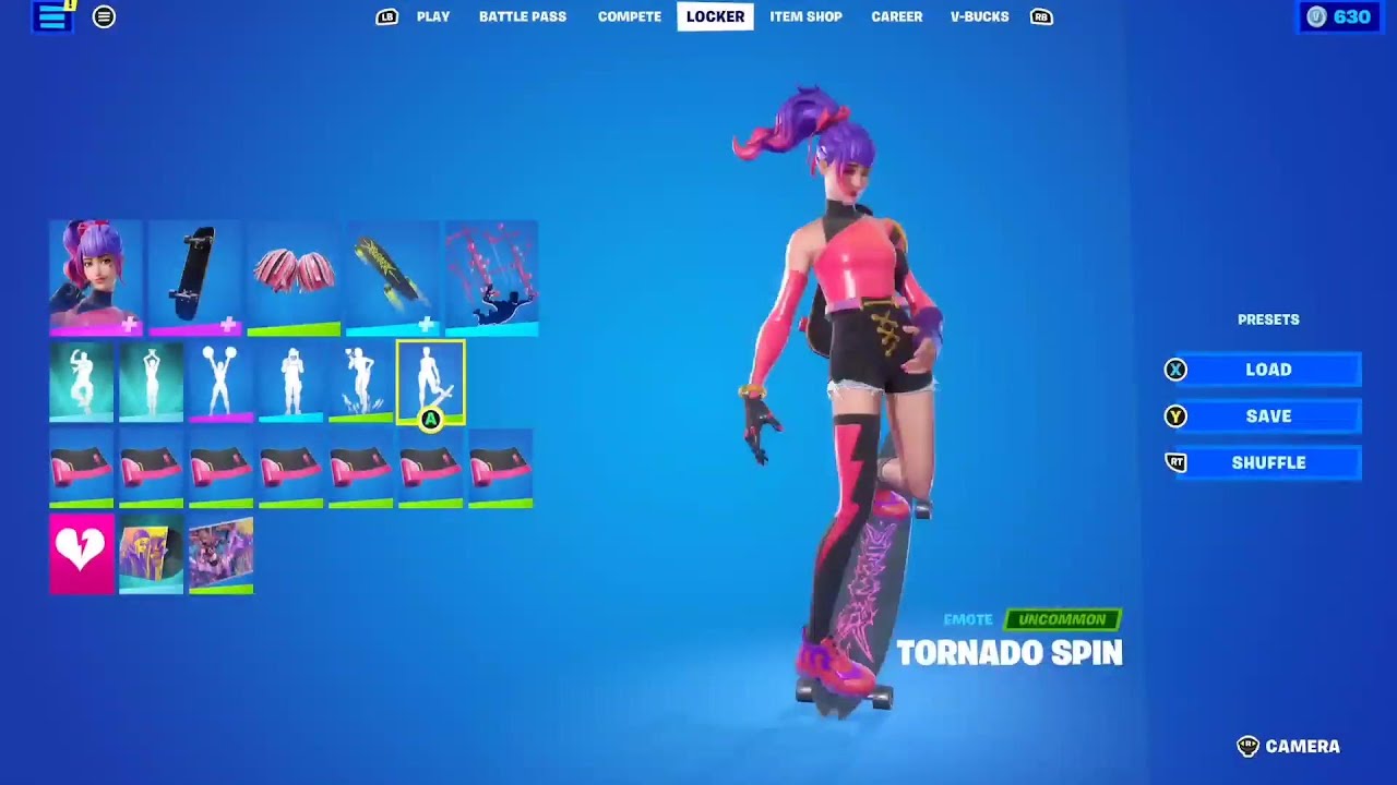 [Fortnite WTH] Y'all if you own both the Tornado Spin emote and ...