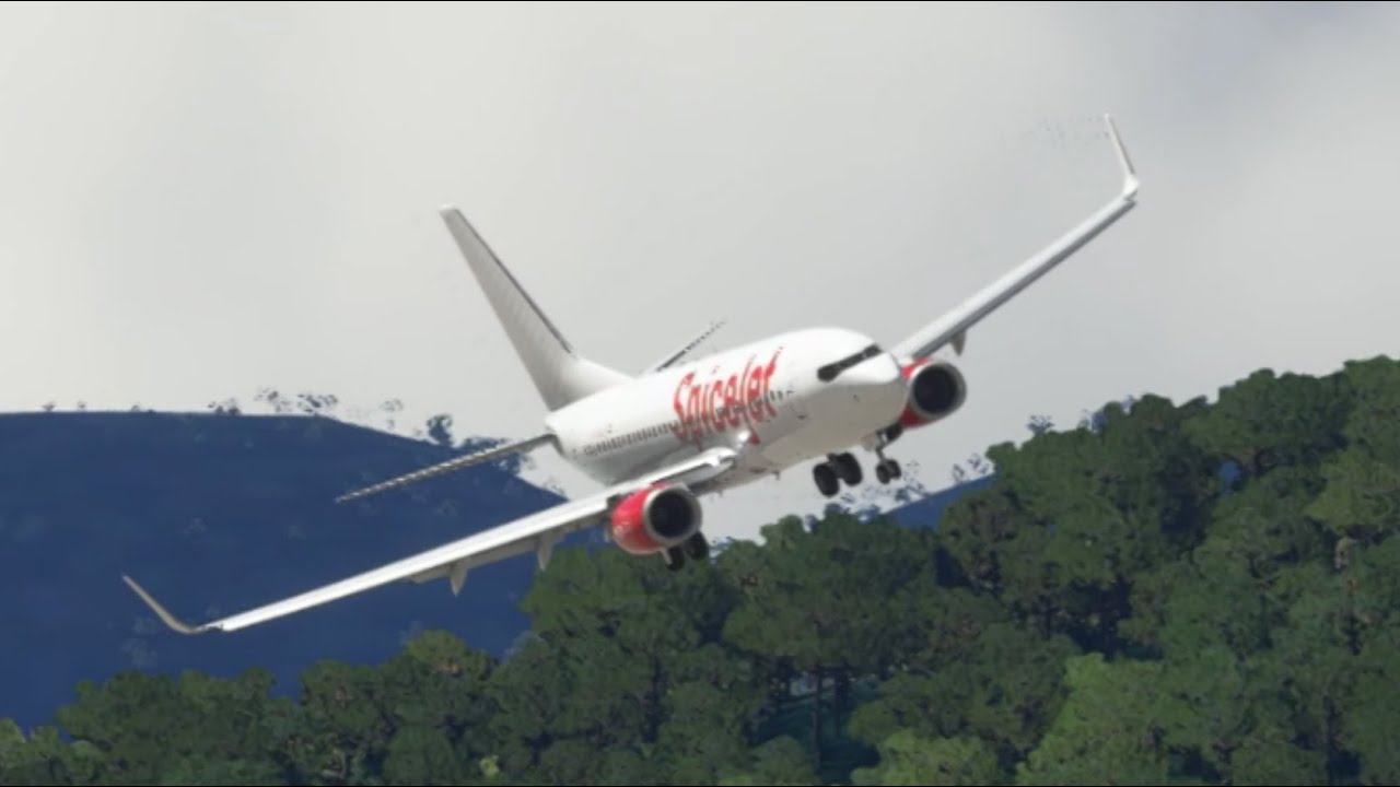 PMDG B737 Terrifying Multi-POV Landing at Paro, Bhutan (VQPR/PBH ...