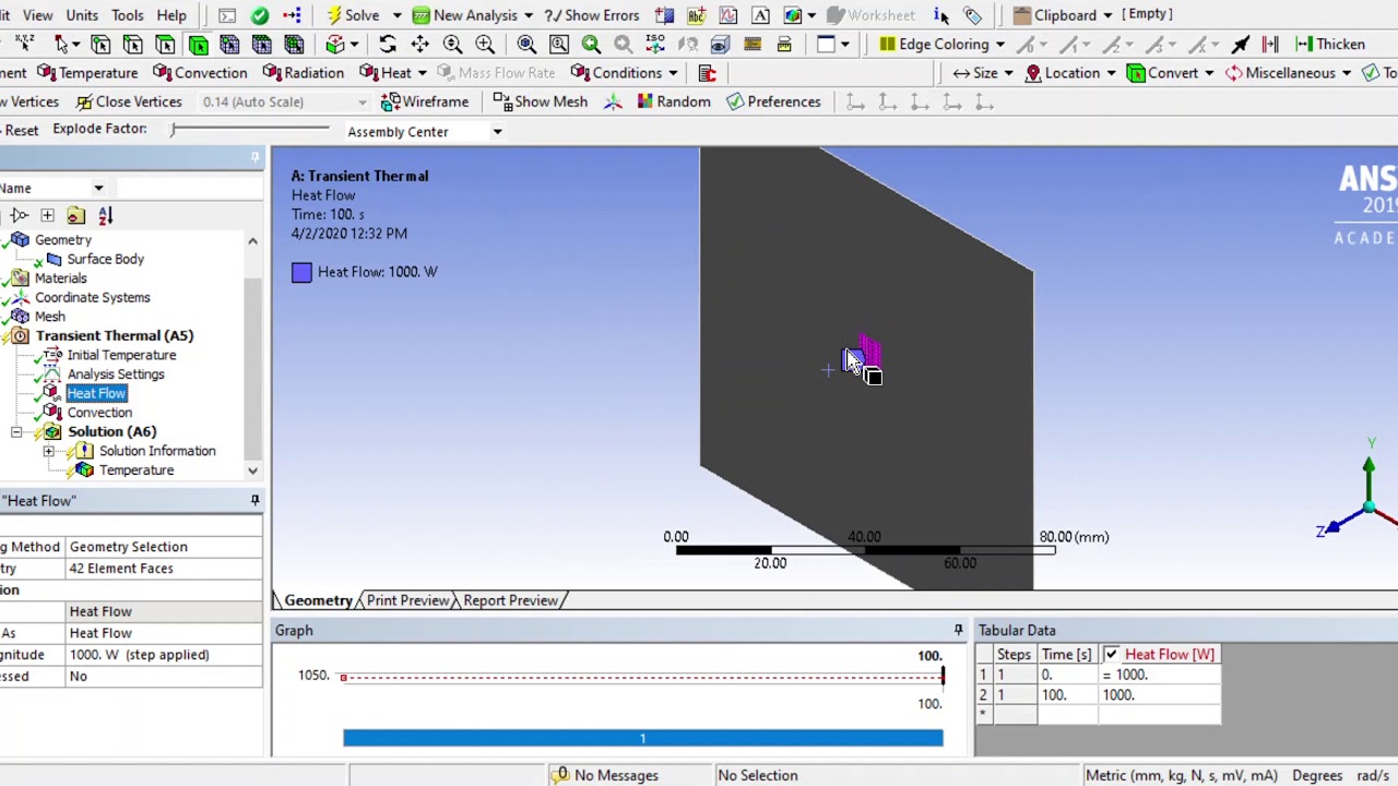 Ansys Thermal Transient Melting Modeling With Isotherm contors - YouTube