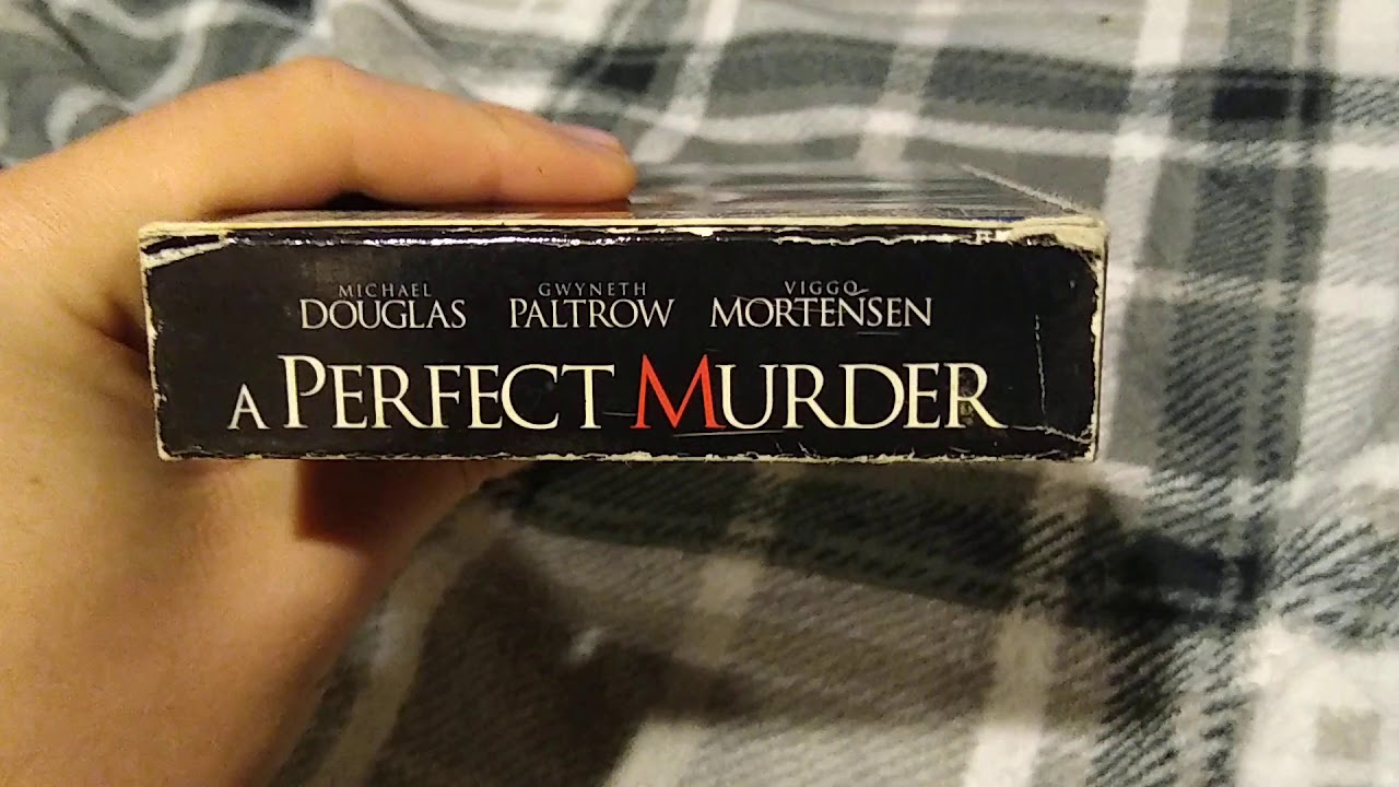 A Perfect Murder (1998): VHS Review - YouTube