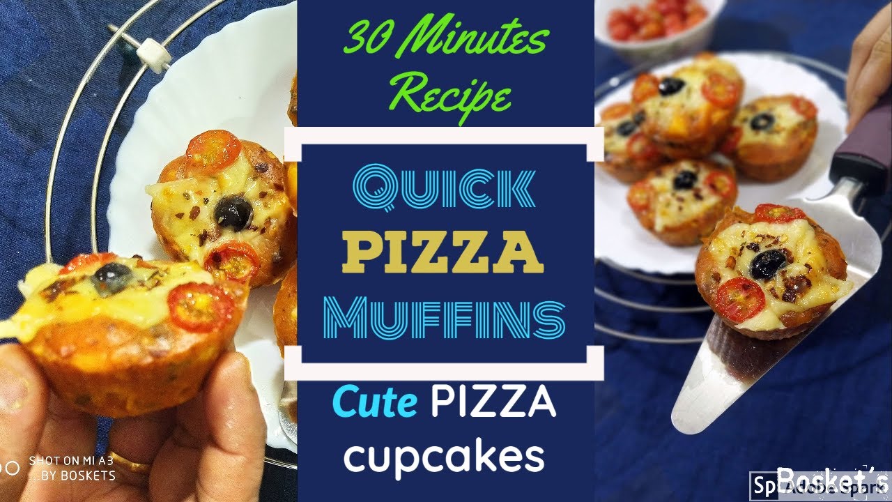 Fusion Pizza | Pizza Cupcakes | Kids Special Pizza Recipe | Pizza ...