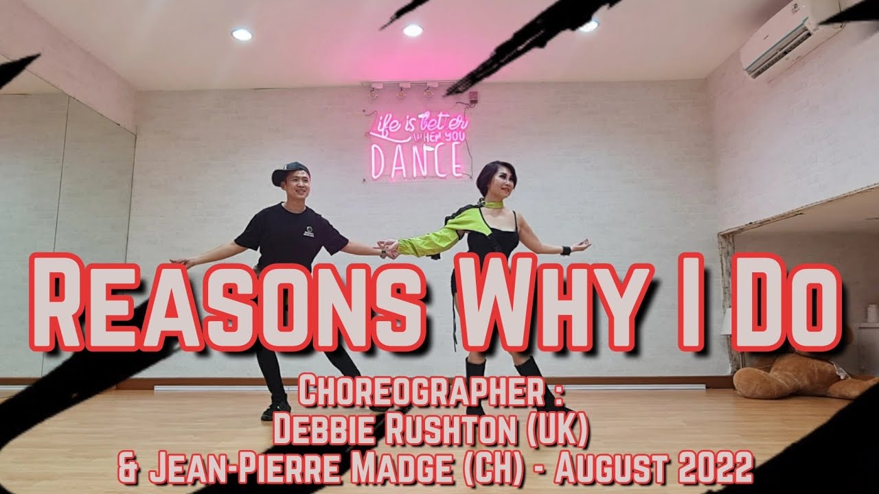 Reasons Why I Do | LINE DANCE | Phrased Advanced | Debbie Rushton ...