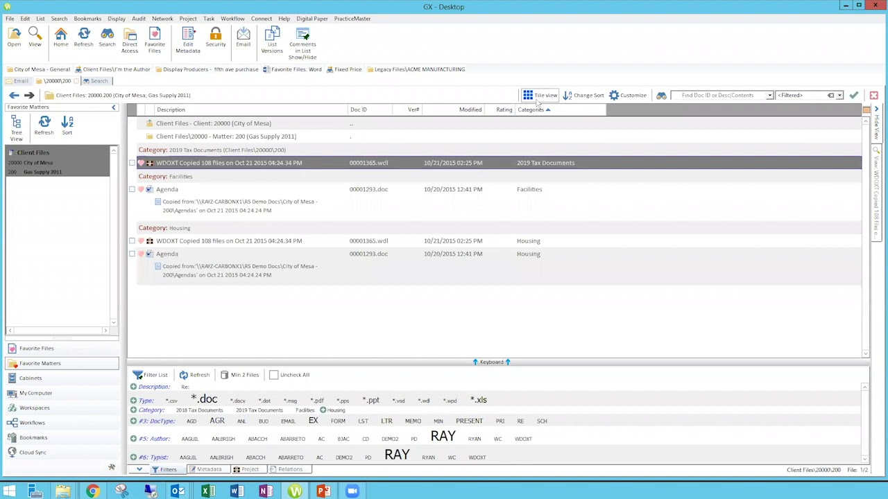 Learn how to create folder like structure using projects and categories ...
