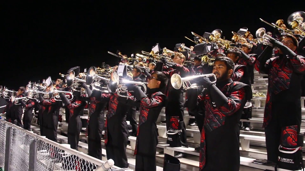 Liberty High School Band - Redhawk Alma Mater - YouTube
