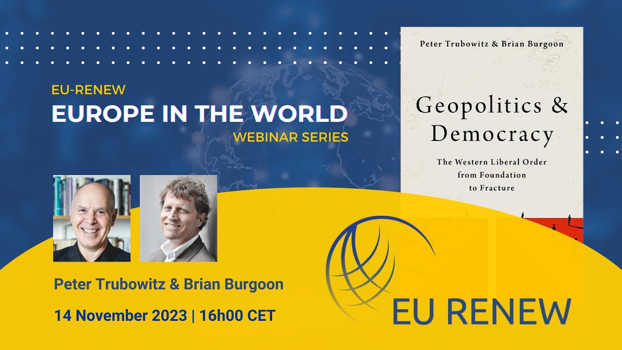 Brian Burgoon and Peter Trubowitz present Geopolitics and Democracy ...