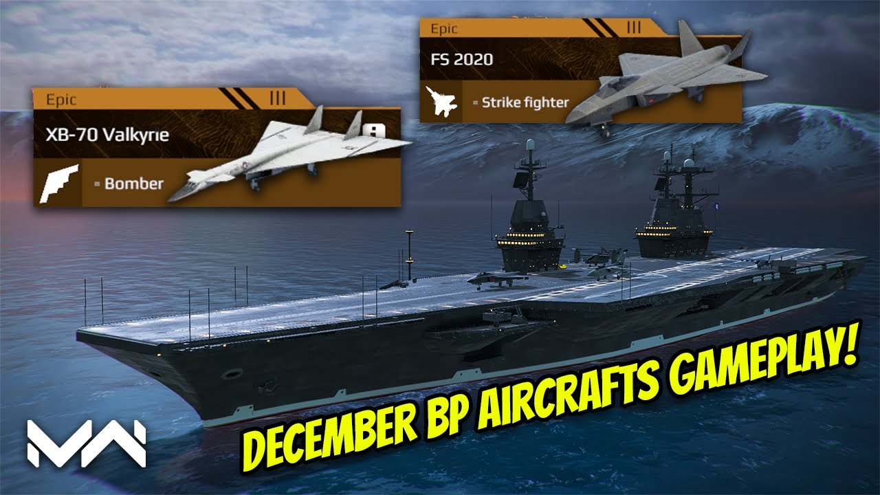 Valkyrie & FS 2020 Aircrafts Gameplay! | Modern Warships - YouTube