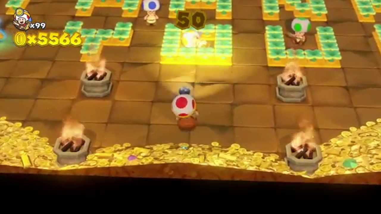 Captain Toad: Treasure Tracker - Mummy-Me Maze Forever - YouTube