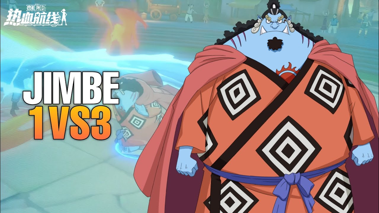 🤜JIMBE 1VS3 PvP Gameplay - One Piece Fighting Path - YouTube