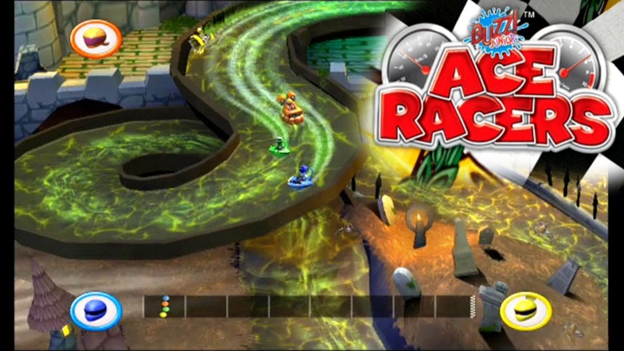 Buzz! Junior: Ace Racers ... (PS2) Gameplay - YouTube