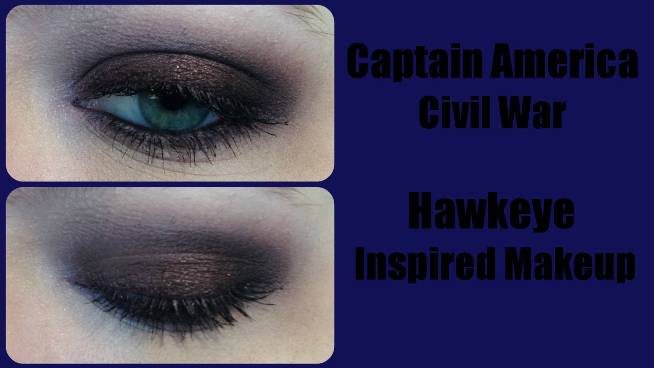 Hawkeye inspired makeup | Captain America: Civil War | # ...