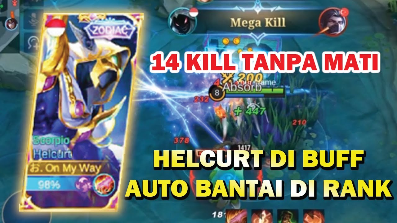 HELCURT DI BUFF SEASON 23 l HYPER HELCURTl TUTORIAL HELCURT l BUILD ...