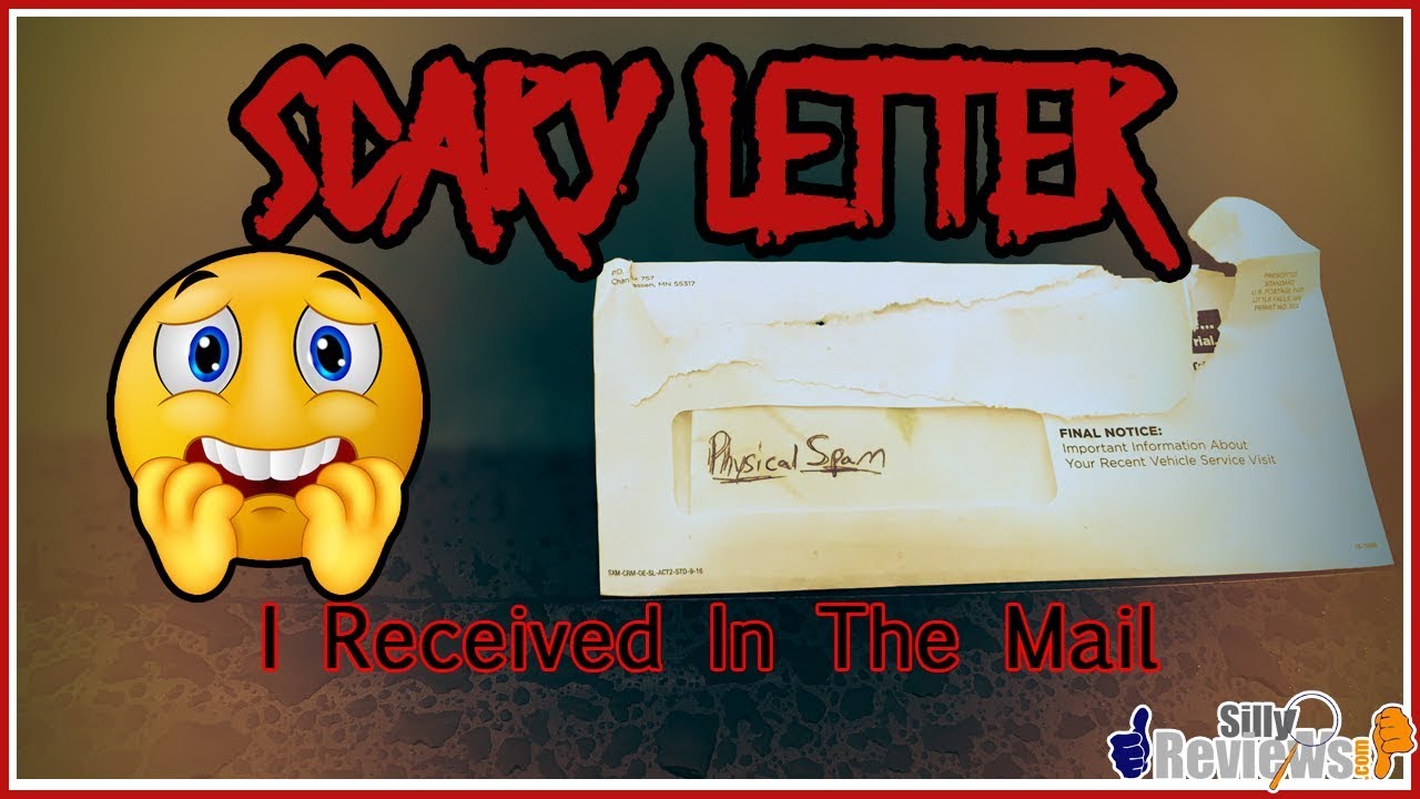 Scary Letters In The Mail Review - YouTube
