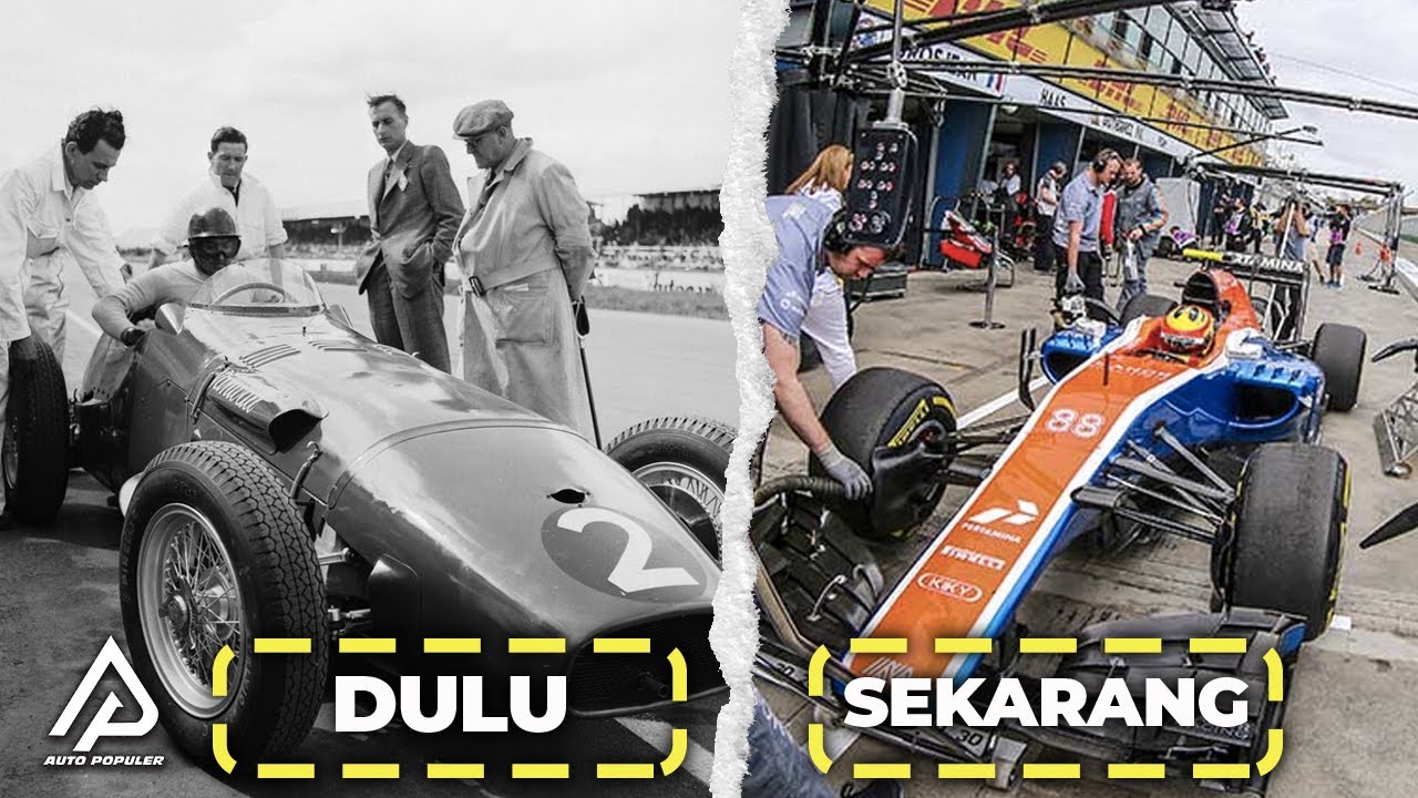 Sejarah Mobil Balap F1! Begini Perubahannya Dari Masa ke Masa - YouTube