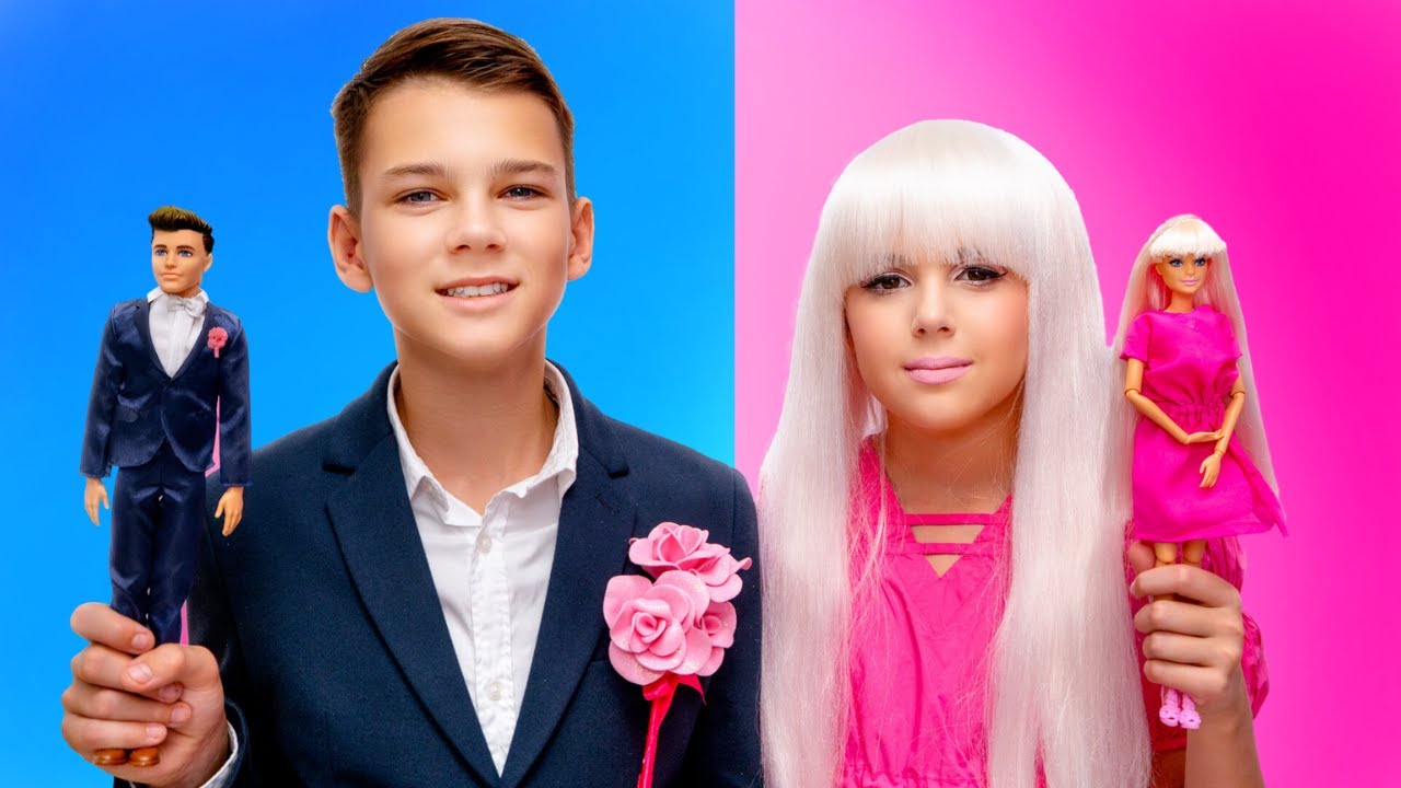 Barbie vs Ken | Videos para niños - YouTube