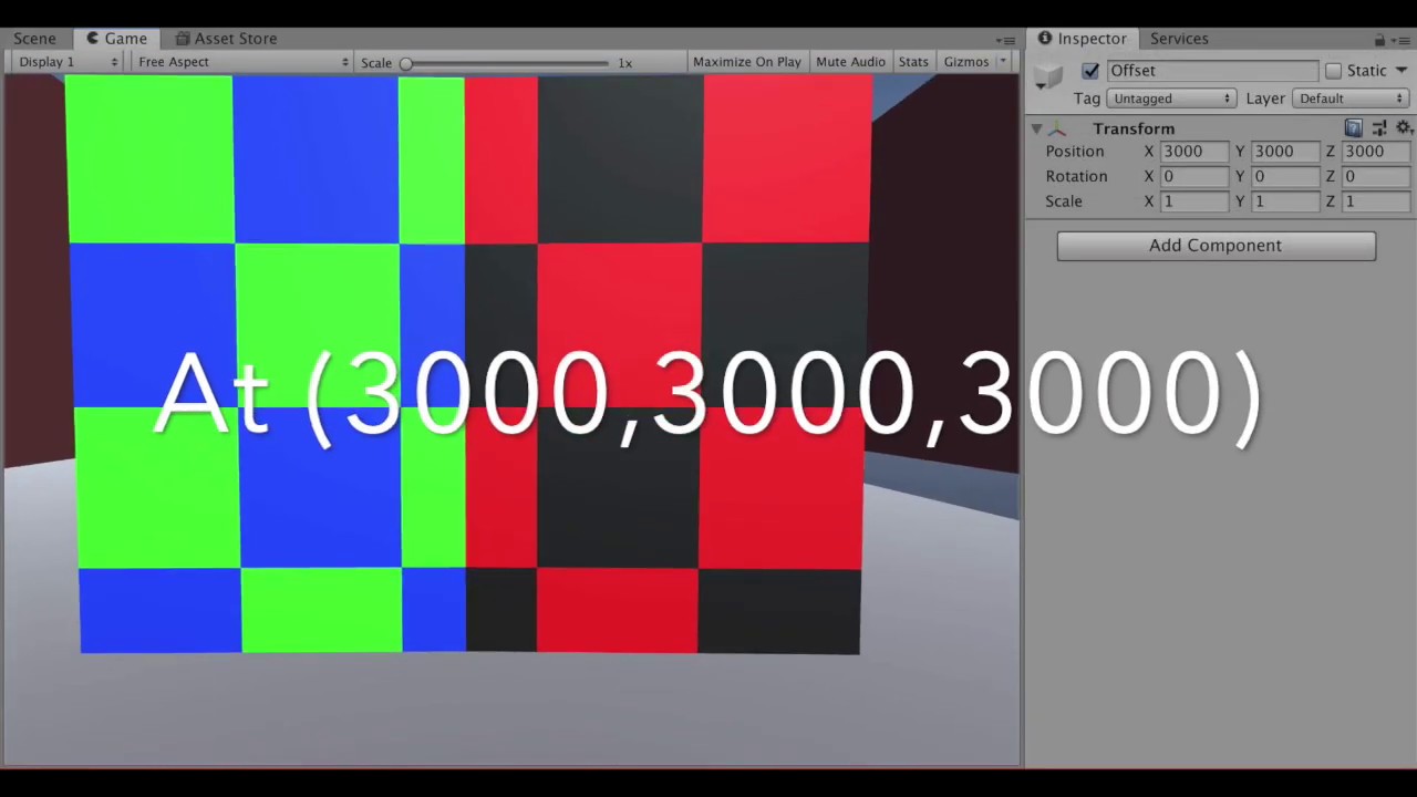 Demonstration of rendering and view interaction jitter - YouTube