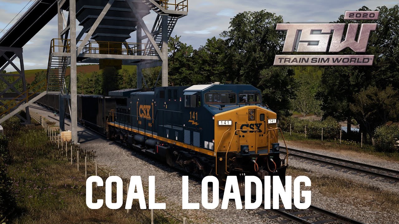 Train Sim World 2020 - Coal Loading - YouTube