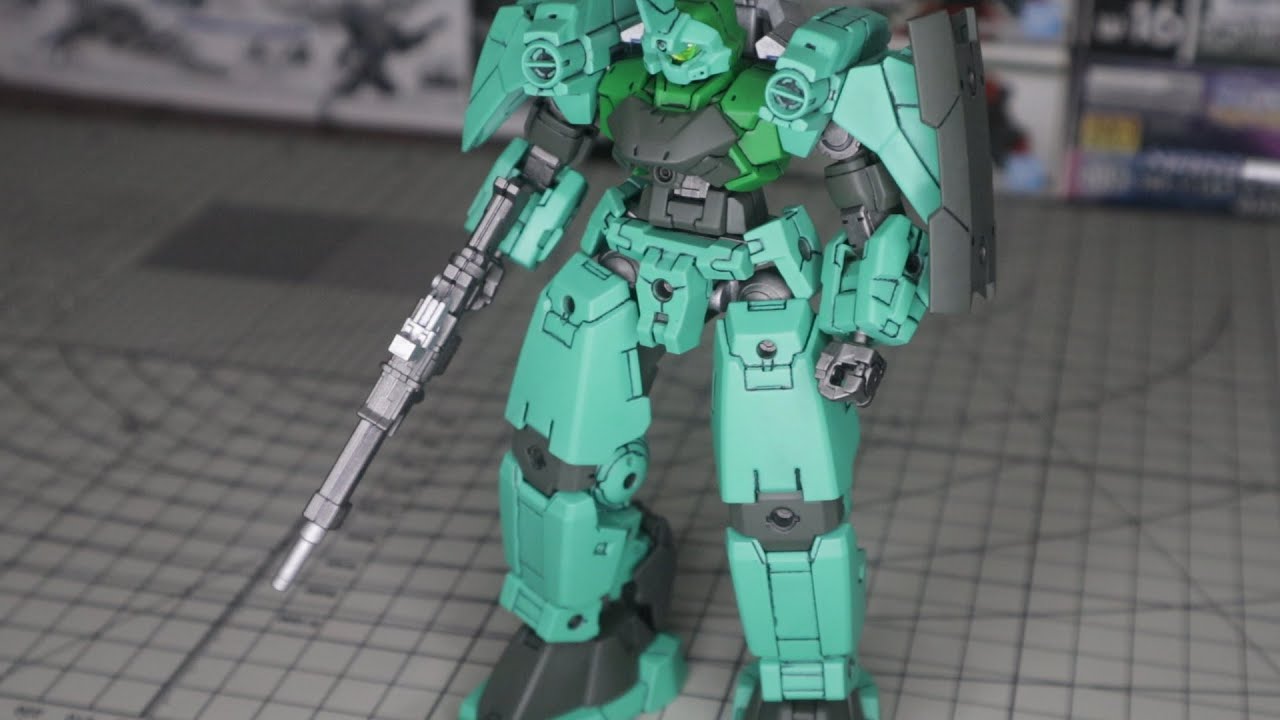 30MM Cielnova COMMAND Unit - 30MM Cielnova Custom Build - YouTube
