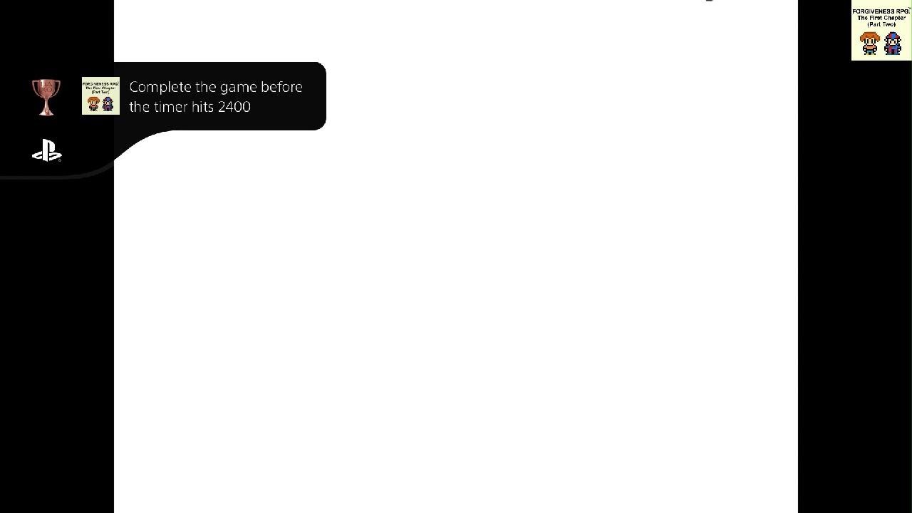 Forgiveness RPG: The First Chapter - Part Two ~ Complete the game ...