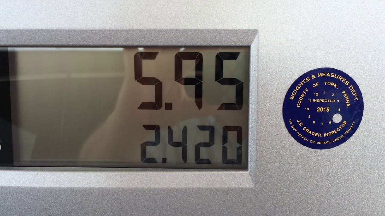 Gas Pump (Decimals) - YouTube