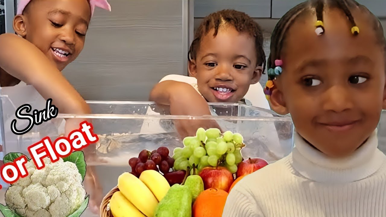 SINK Or FLOAT | Fruits & Vegetables | Fun Learning Video For Kids - YouTube