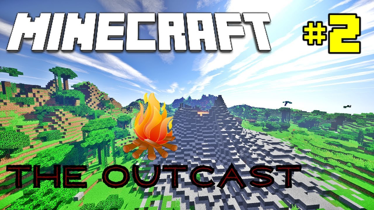 Minecraft - The Outcast | Exploring The Tropics! - Survival Map [Ep 2 ...
