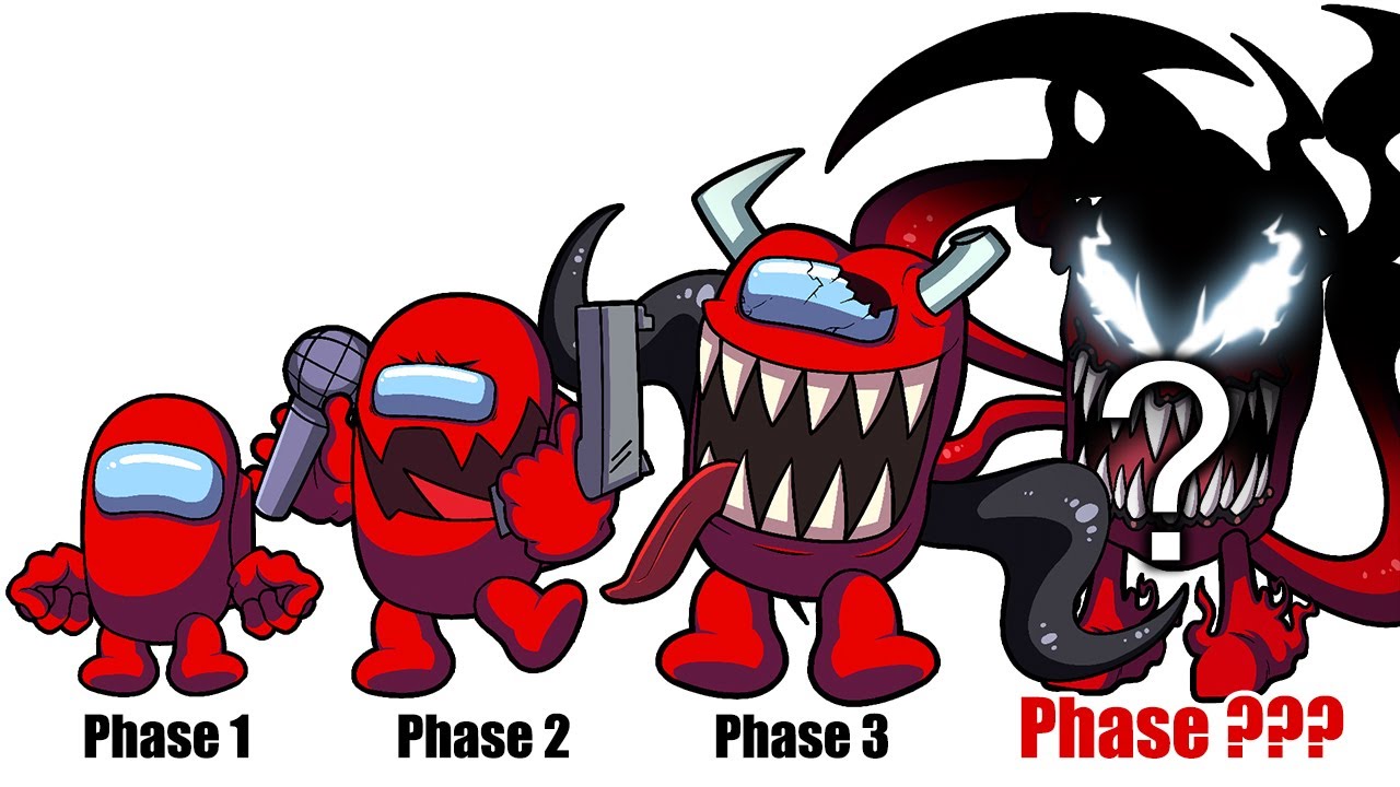 FNF Comparison Phases Battle Imposter & Bob Friday Night Funkin ...