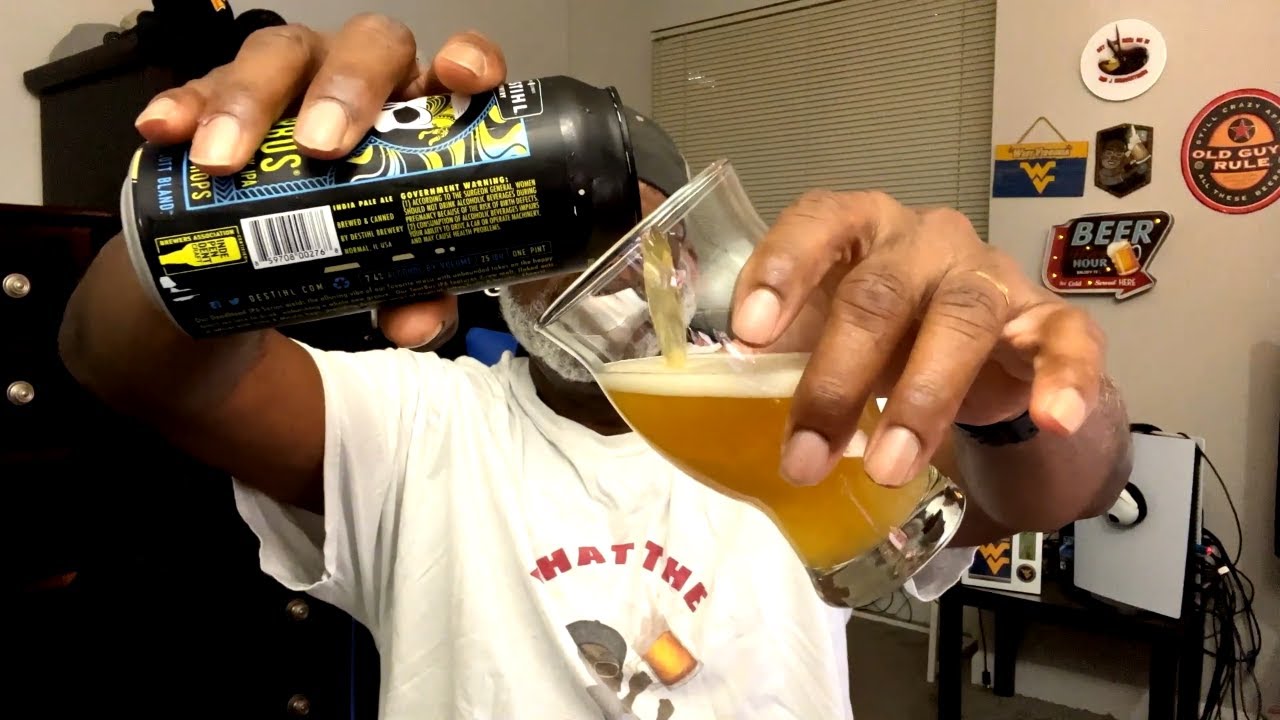 Destihl Deadhead IPA Series: Tourbus Beer Review (7.4% ABV) - YouTube