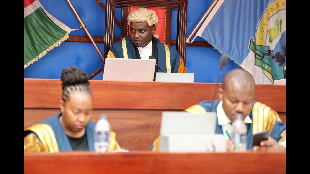 LIVE: Water, Sanitation and Irrigation CS Eng.Eric Mugaa appears before ...