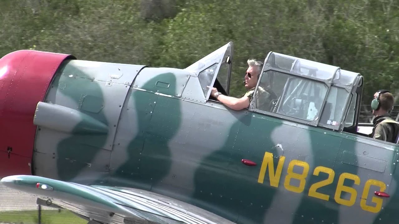 AT-6 Takeoff - YouTube