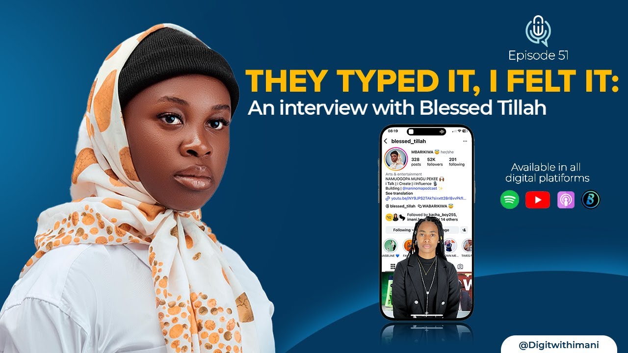 They Typed It, I Felt It: An Interview with Blessed Tillah - YouTube