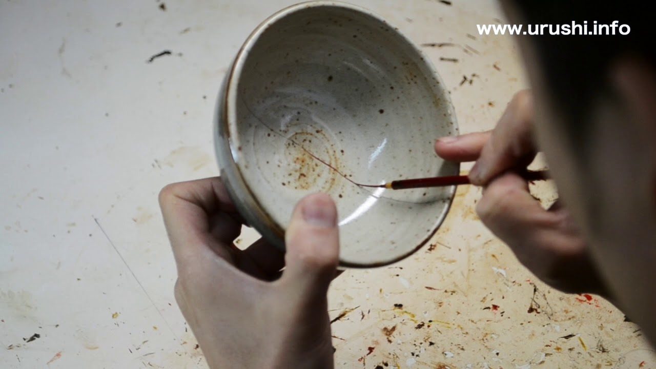 Traditional Kintsugi process step3 - YouTube