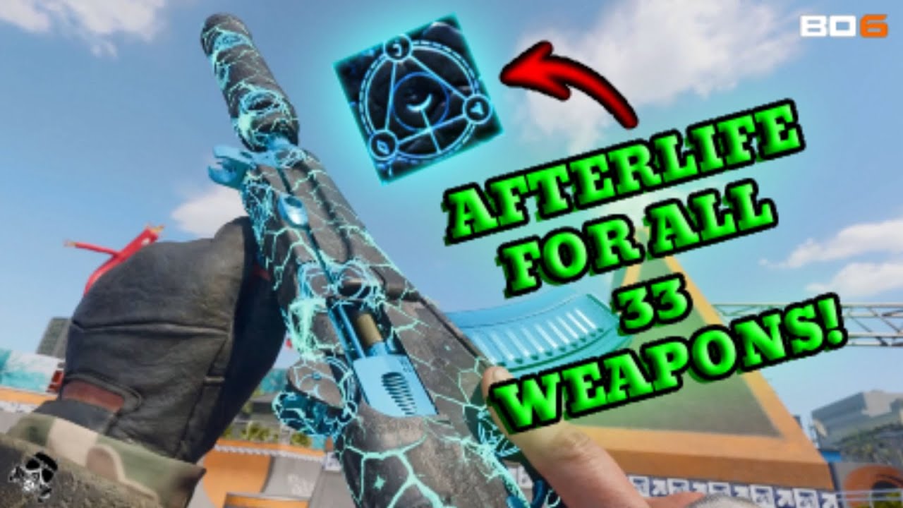 I've Unlocked AFTERLIFE For ALL 33 Weapons! | BO6 - YouTube