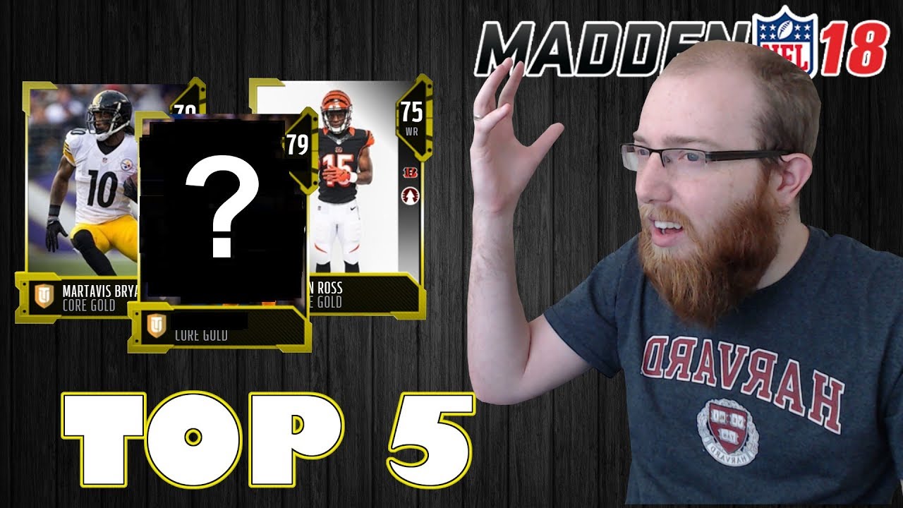 BEST GOLD PLAYER IN MADDEN 18 NO ONE IS TALKING ABOUT! Madden 18 ...