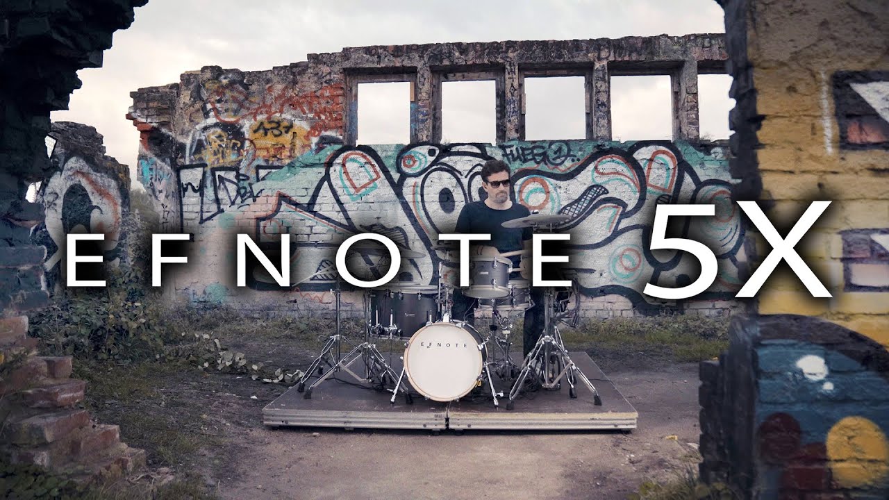 EFNOTE 5X E-Drum Set – A new dimension of sound - YouTube