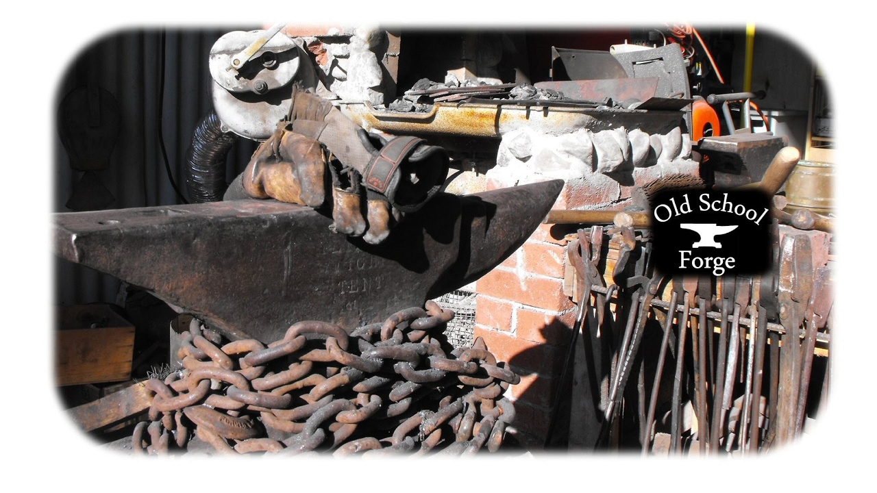 Old School Forge - Making A Thing... Maybe wall art or a menu sign ...