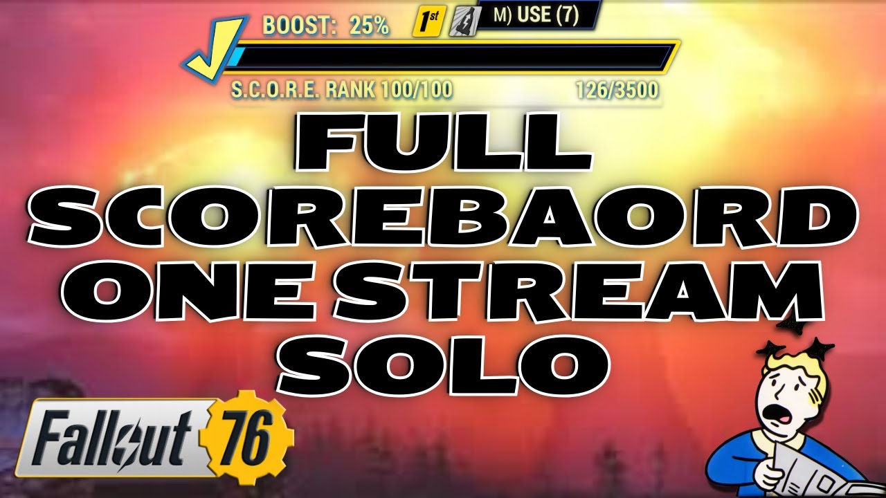 Fallout 76 Season Board Grind - Double XP!! - YouTube