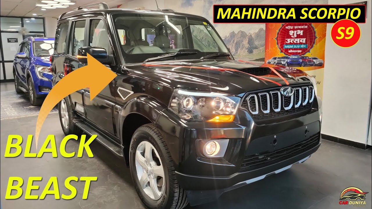 Mahindra Scorpio S9 2022 ! Watch Black Beast 👍👍👍 - YouTube