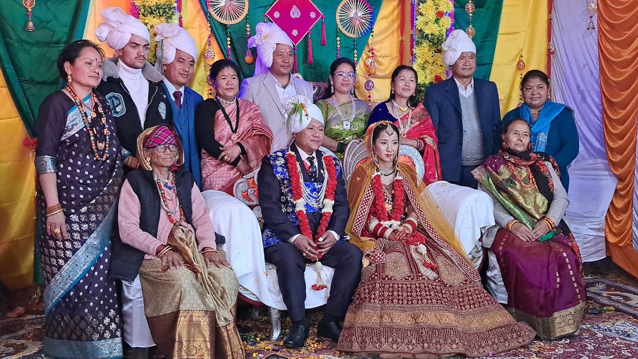 गरब्यांग से नाबी आयी बारात 💐💐🎊🤩 || रं शादी || पहाड़ी शादी || Rung ...