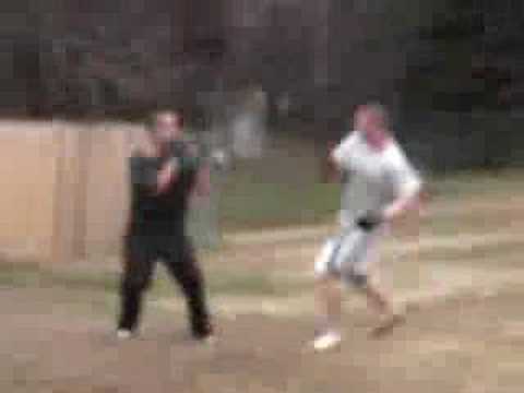 backyard mma fight - YouTube