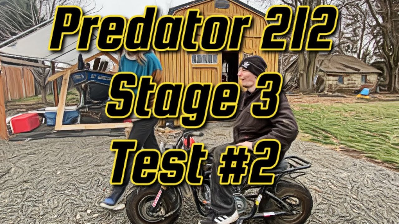 Predator 212 stage 3 test run #2 - YouTube