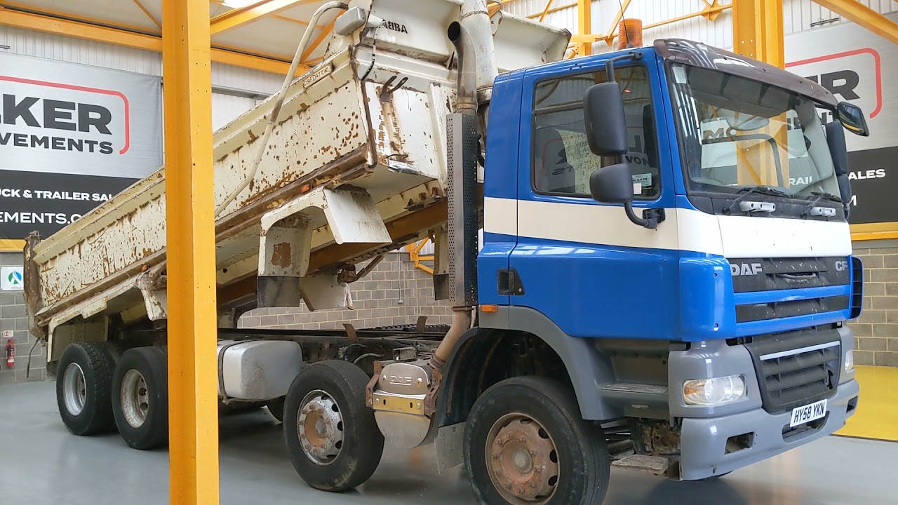 New In Stocklist For Sale: DAF CF85 8 X 4 STEEL TIPPER – 2008 – HY58 ...