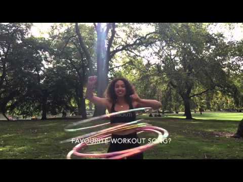 Hula Hooping with World Record Holder Marawa Wamp - YouTube